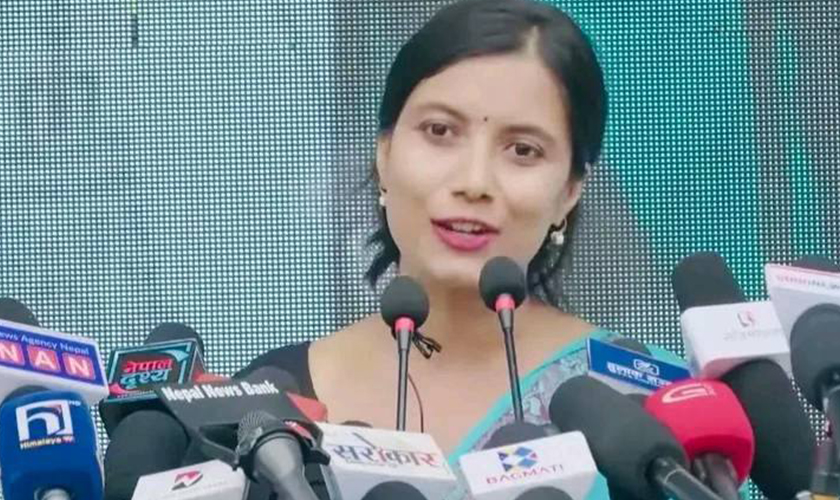 » राष्ट्रिय स्वतन्त्र पार्टीकी सोविता गौतम काठमाडौं–२ बाट निर्वाचित